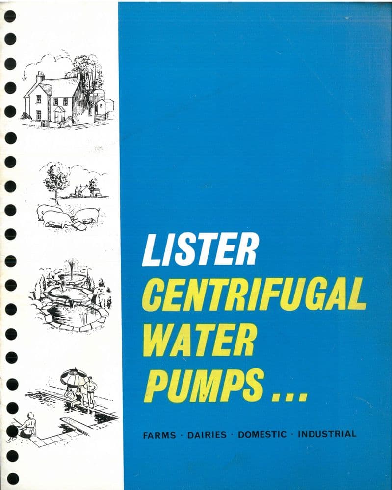 Lister Centrifugal Water Pumps - Monarch Jet Minor Shallow Well Deep ...