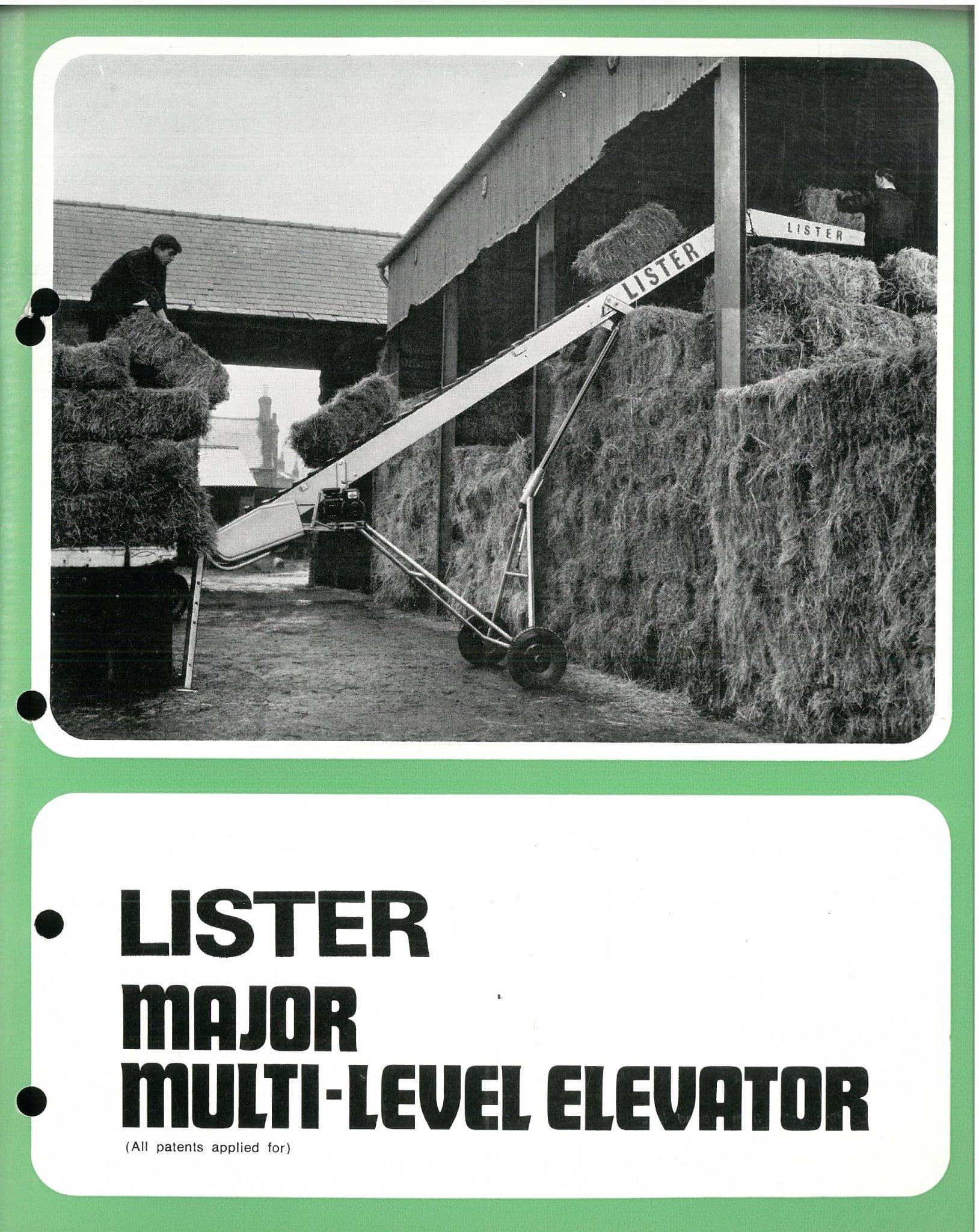 Lister Major Multi-Level Elevator Brochure