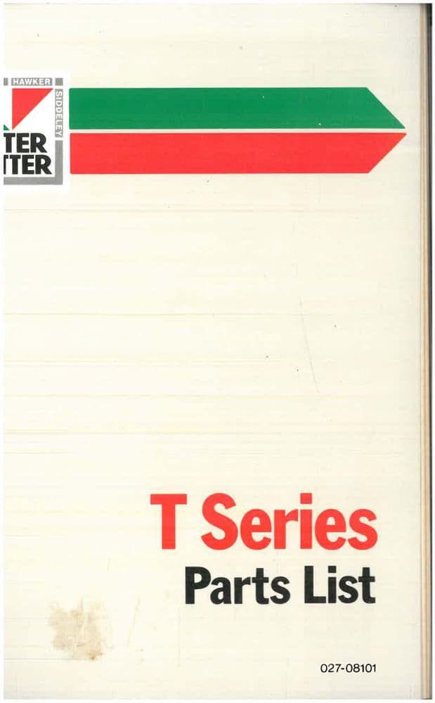 Lister Petter Engine T Series - TS1 TR1 TS2 TR2 TS3 TR3 TX2 TX3 ...