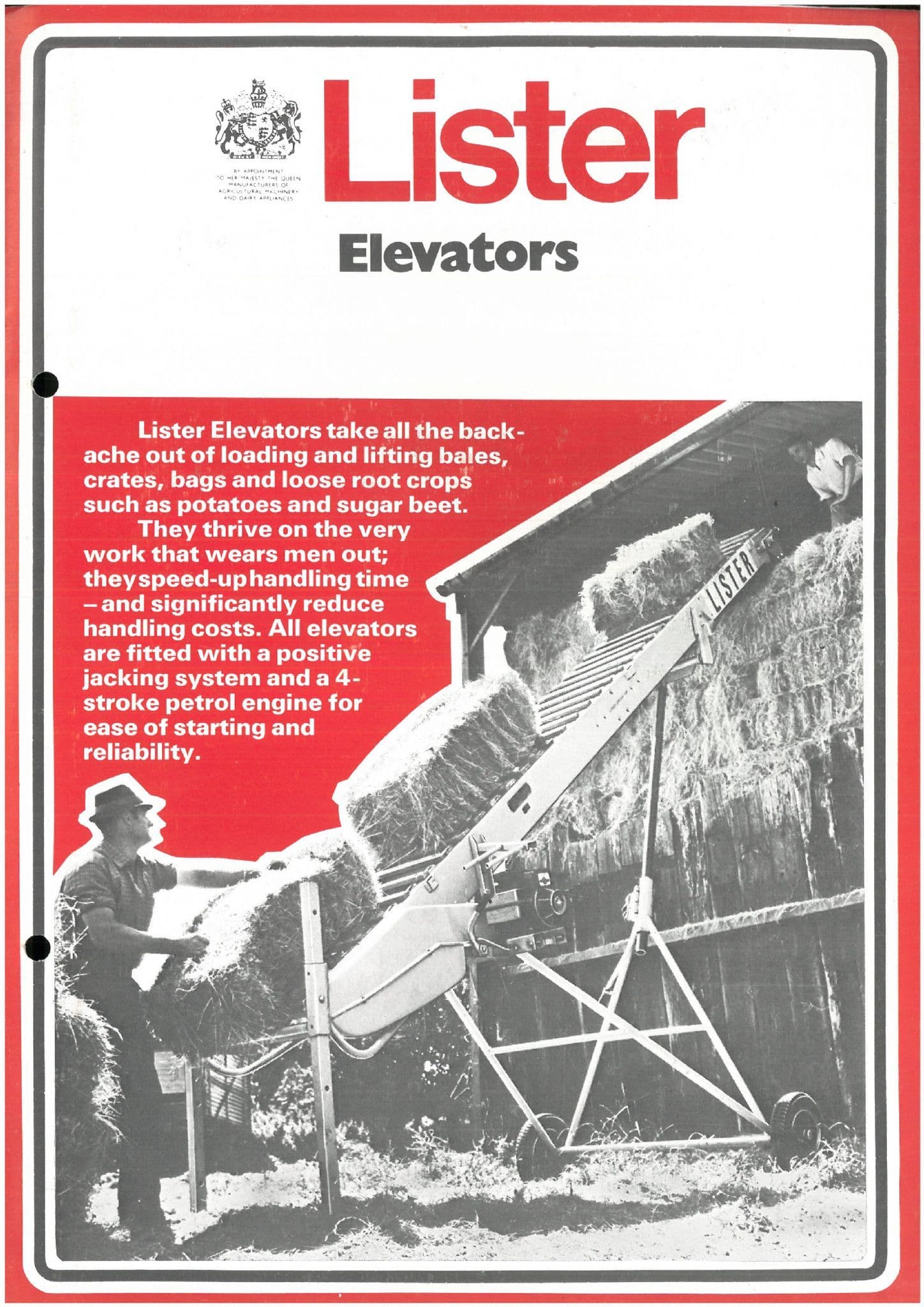 Lister Super Major Multi - Level Elevators Brochure