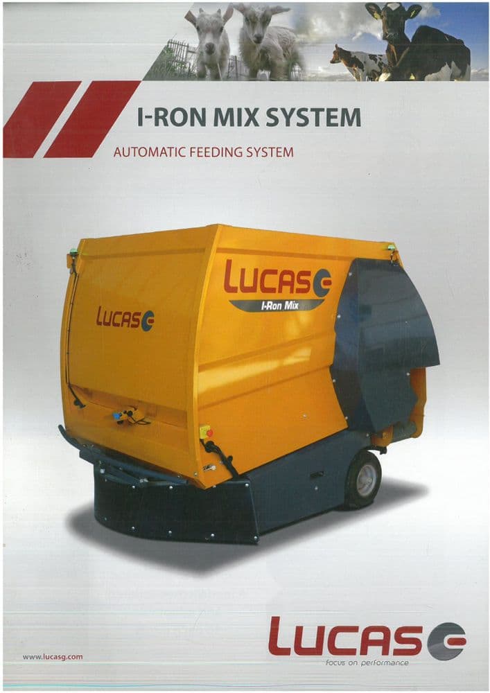 Lucas I-RON Mix System Automatic Feeding System Brochure