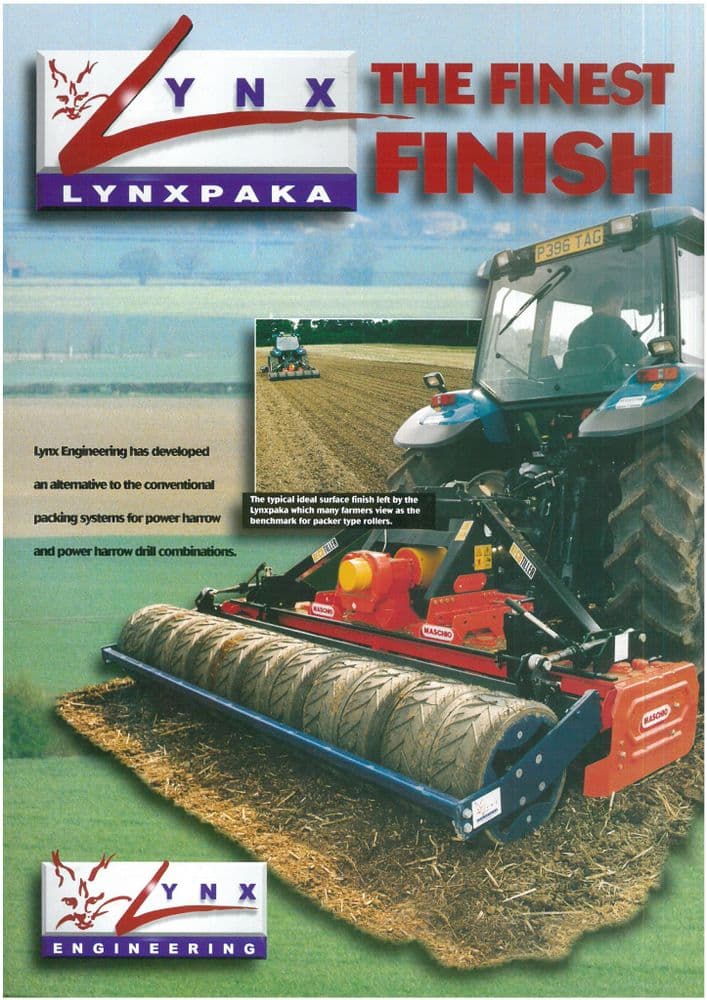 Lynx Engineering - Lynxpaka - The Finest Finish Brochure