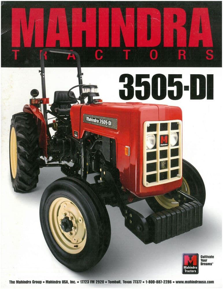 Mahindra Tractor 3505-DI Brochure
