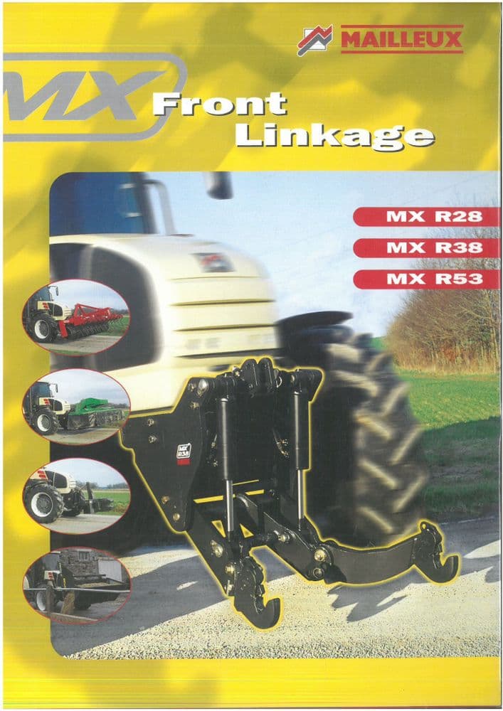 Mailleux Front Linkage MX R28 MX R38 MX R53 Brochure