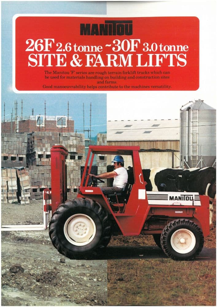 Manitou 26F / 30F Site & Farm Lifts Brochure