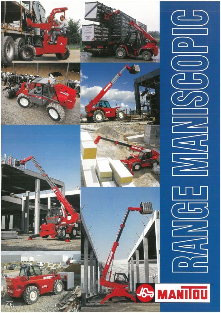 Manitou Construction Range Buggiscopic Manitransit 320 - 1540 Brochure