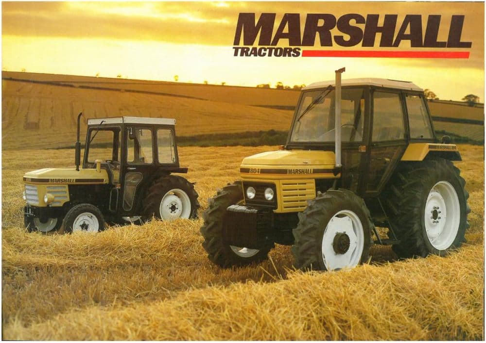Marshall Tractor 302 502 602 604 702 704 802 804 Brochure