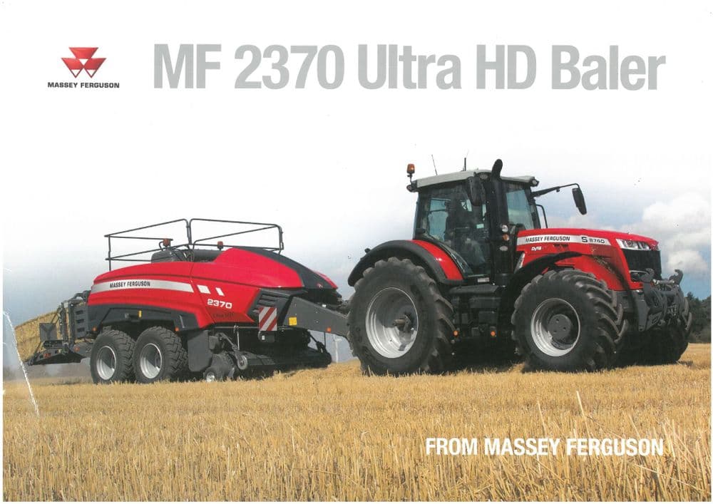 Massey Ferguson Baler MF2370 Ultra HD Baler Brochure - MF 2370