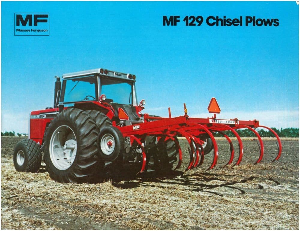 Massey Ferguson Chisel Plow MF129 Brochure - MF 129