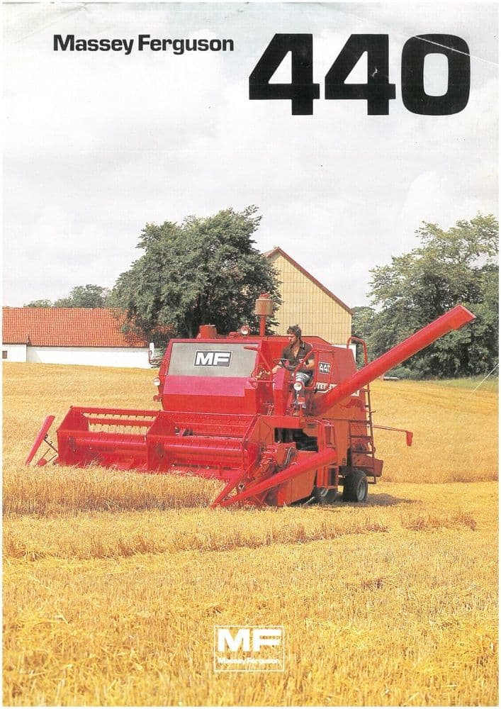 Massey Ferguson Combine MF440 Brochure - MF 440