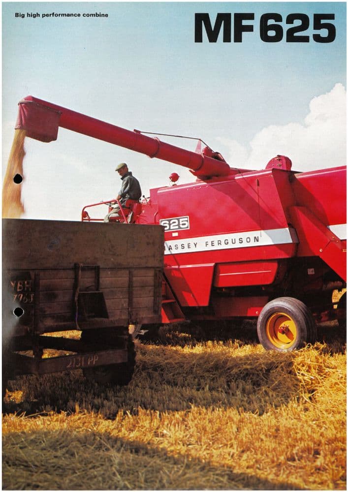 Massey Ferguson Combine MF625 Brochure - MF 625