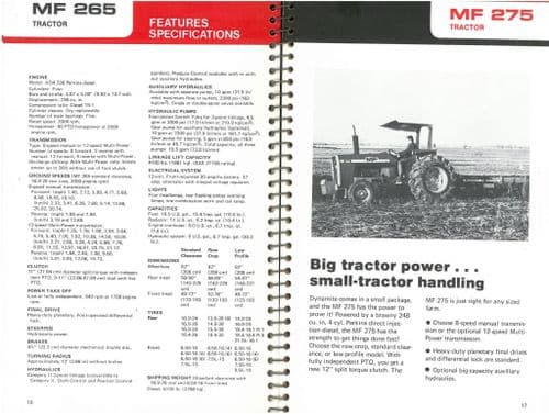 Massey Ferguson Complete Farm Machinery Guide - Tractors Combines ...