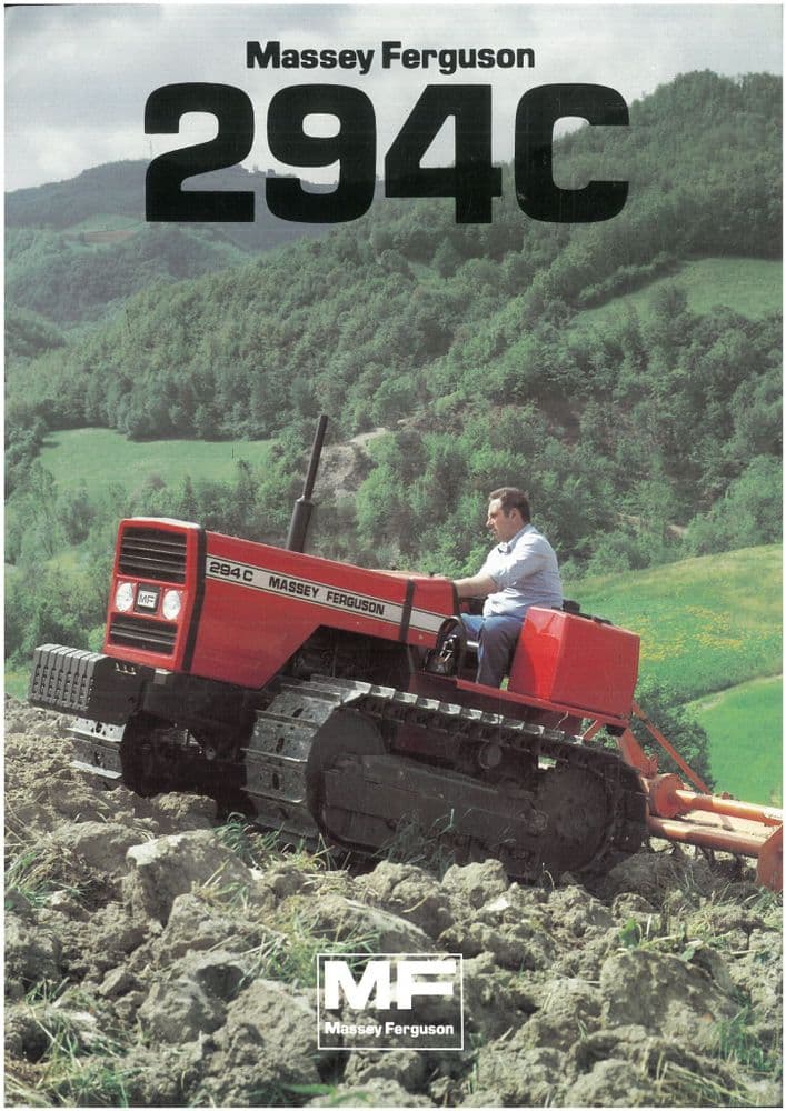 Massey Ferguson Crawler Tractor MF274C Brochure - MF 274 C - 1