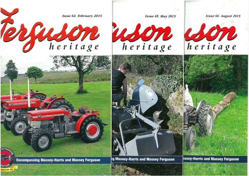 Massey Ferguson Heritage Magazine Issues 64 65 66