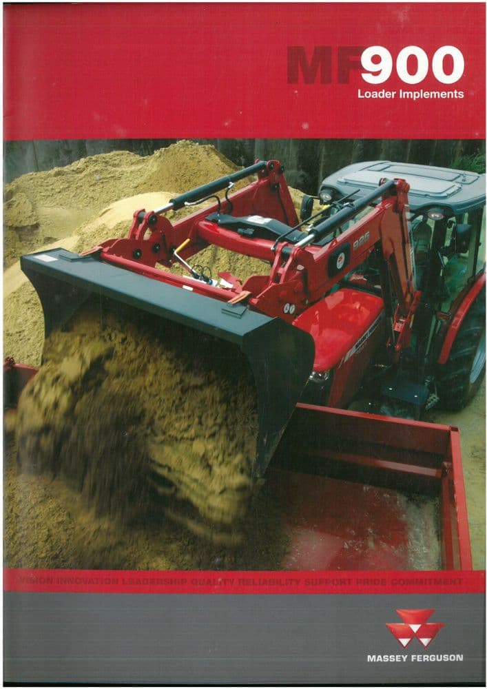 Massey Ferguson Loader MF900 Brochure - MF 900