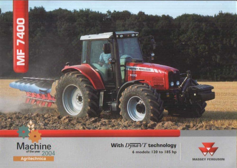 Massey Ferguson MF 7400 Series Tractor Brochure - 7465 7475 7480 7485 7490 7495