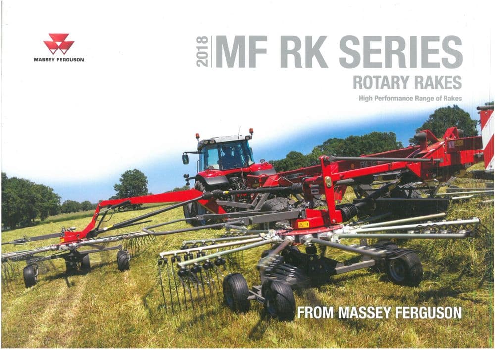 Massey Ferguson MF RK Series Rotary Rakes 2018 Brochure