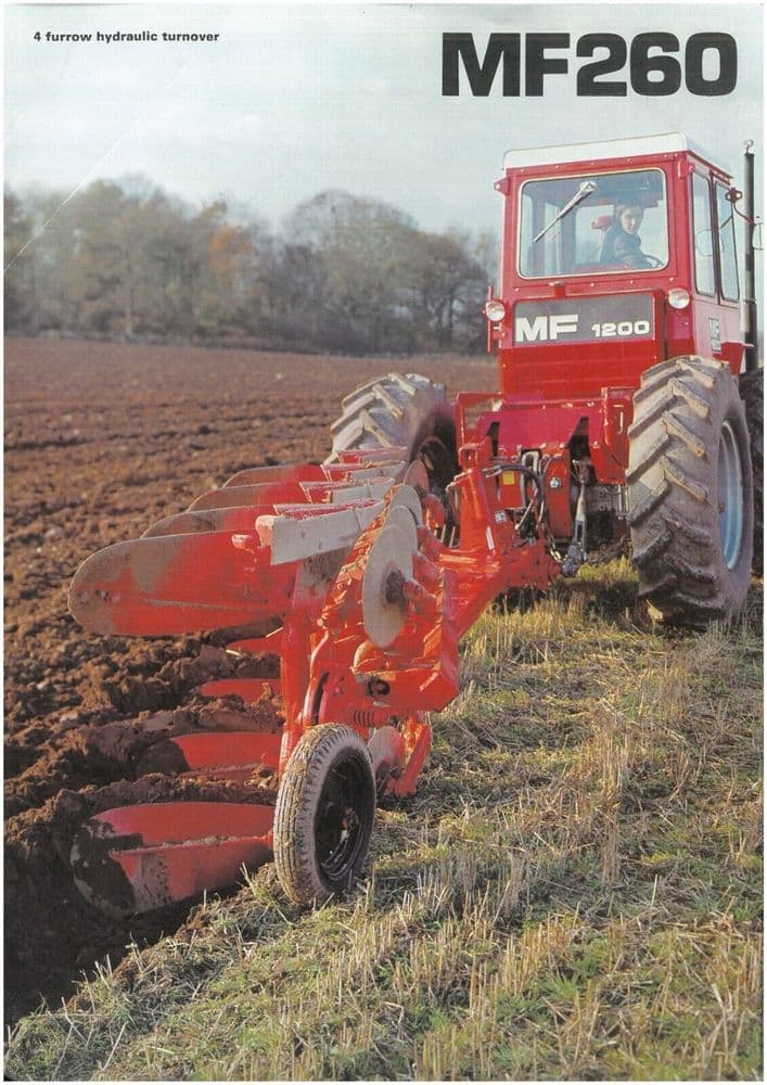 Massey Ferguson MF260 Plough Brochure - MF 260
