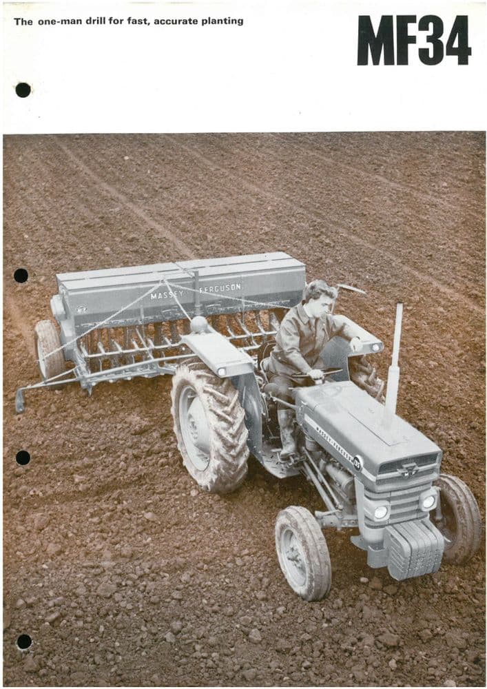 Massey Ferguson MF34 Drill Brochure - MF 34