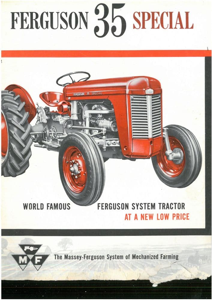 Massey Ferguson MF35 Special Brochure