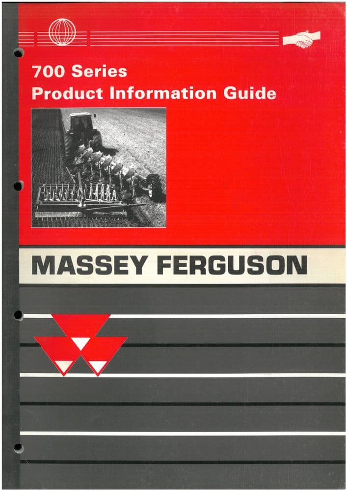 Massey Ferguson MF700 Series Plough Product Information Manual - MF 710 ...