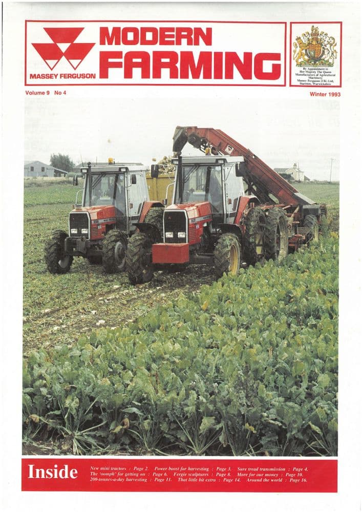 Massey Ferguson Modern Farming Magazine - Winter 1993