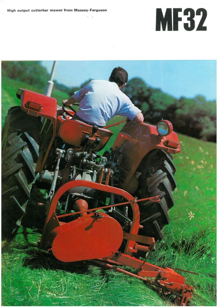 Massey Ferguson Mower MF32 Brochure - MF 32
