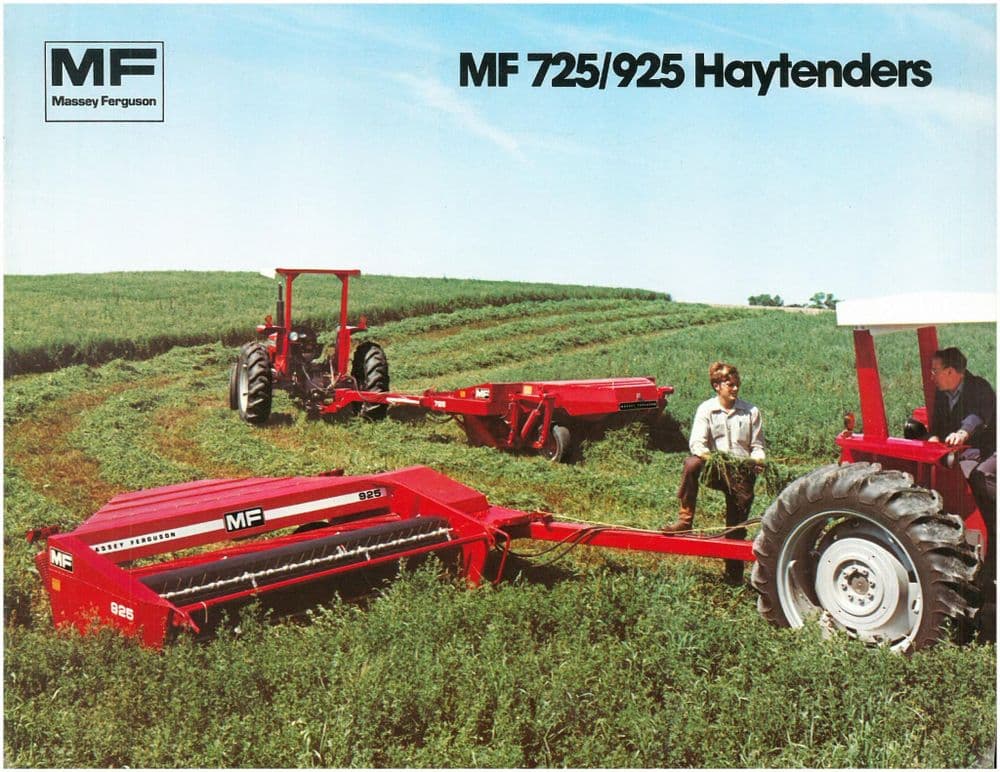 Massey Ferguson Mowers Rakes Tedders Product Range Brochure