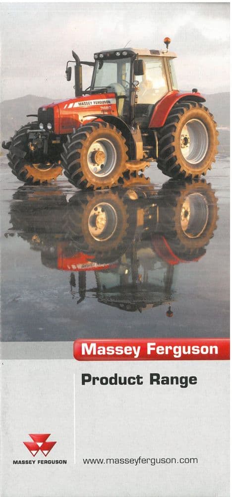 Massey Ferguson Pocket Range Catalogue Tractor Baler Combine Brochure