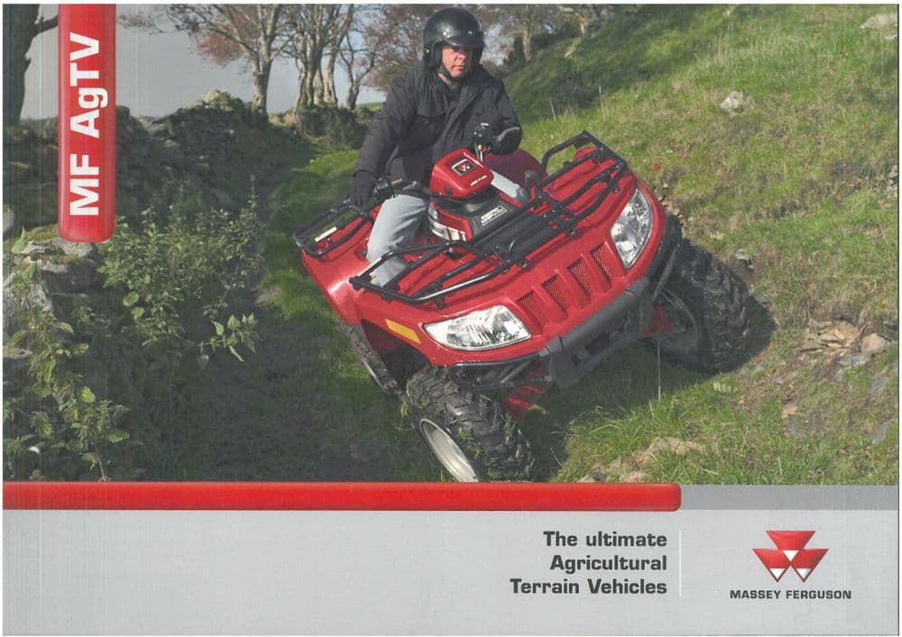 Massey Ferguson Quad AgTV The Ultimate Agricultural Terrain Vehicles ...