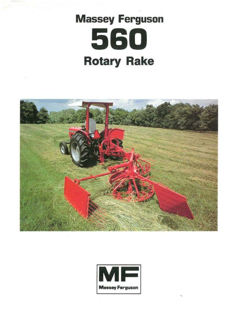 Massey Ferguson Rotary Rake MF560 Brochure - MF 560