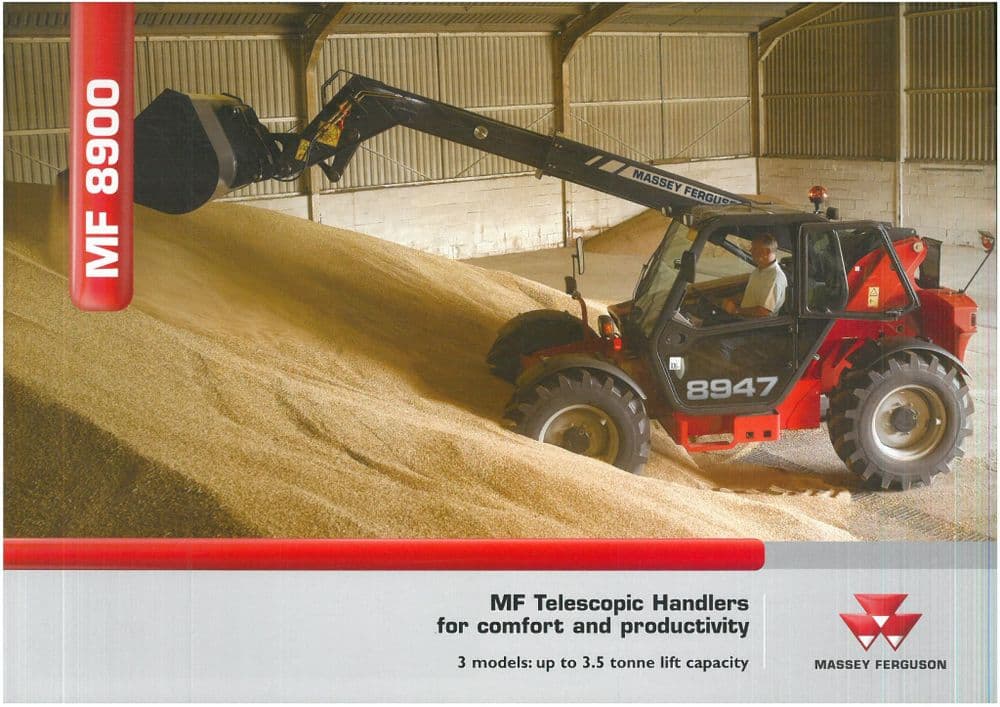 Massey Ferguson Telescopic Handlers MF 8900 Brochure