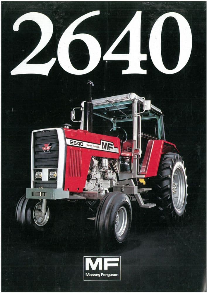 Massey Ferguson Tractor 2640 2WD Brochure - MF2640