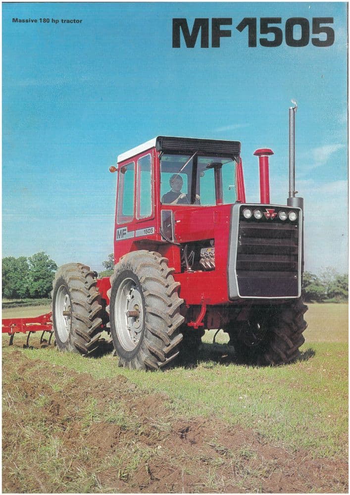 Massey Ferguson Tractor MF1505 Brochure - MF 1505