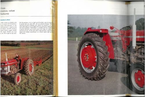 Massey Ferguson Tractor MF175 Brochure -- MF 175