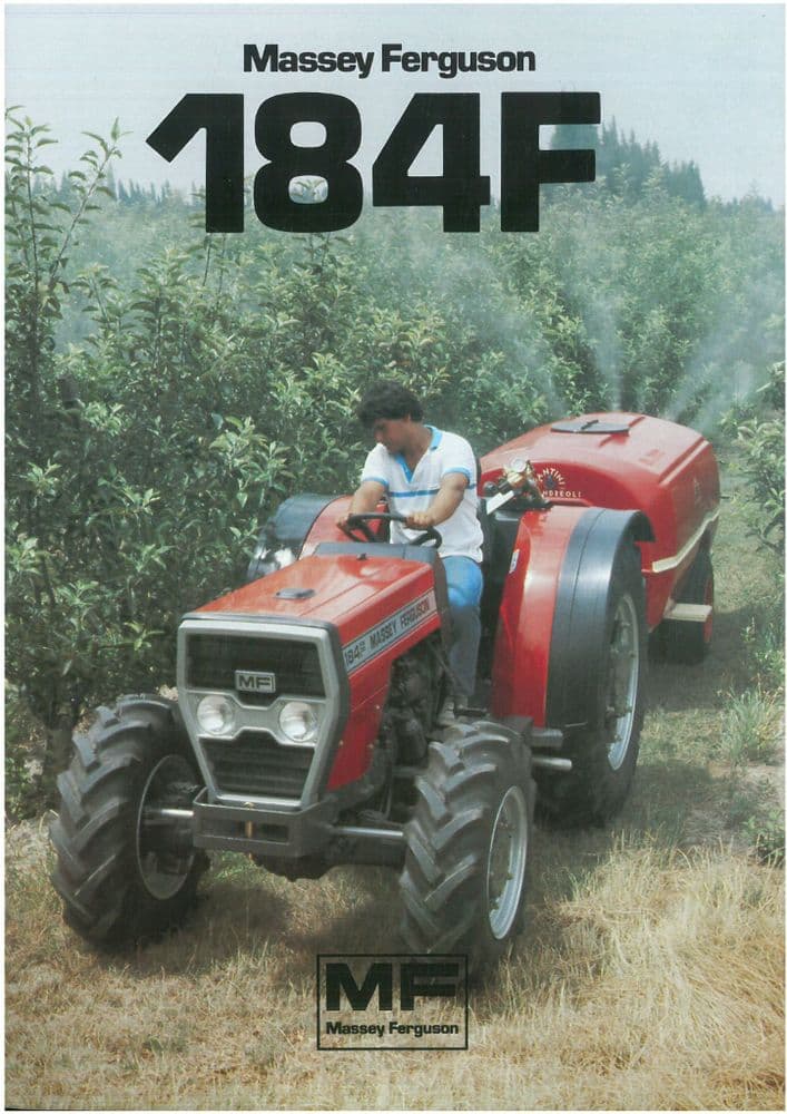Massey Ferguson Tractor MF184F Brochure - MF 184F 184 F