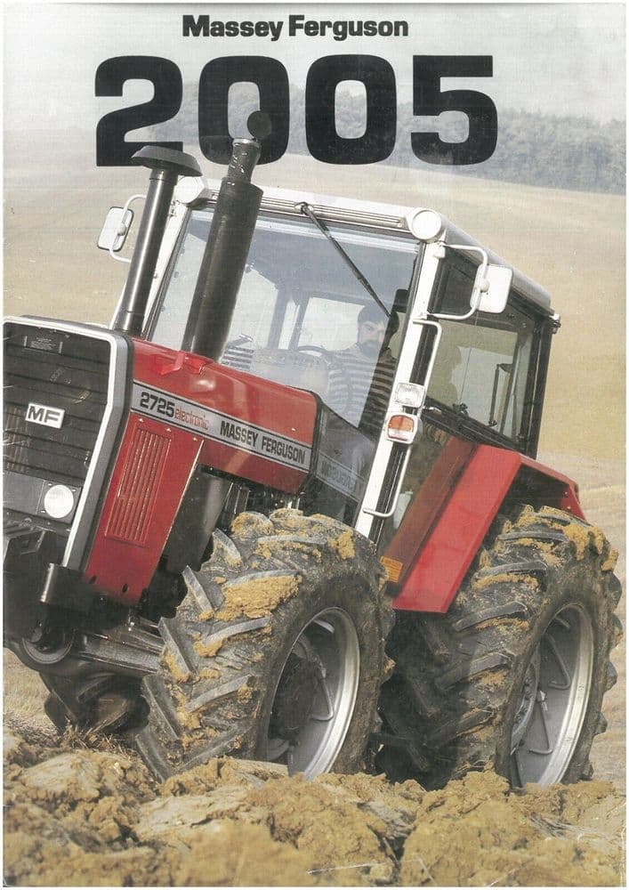 Massey Ferguson Tractor MF2645 MF2685 MF2725 Brochure - MF 2645 2685 2725