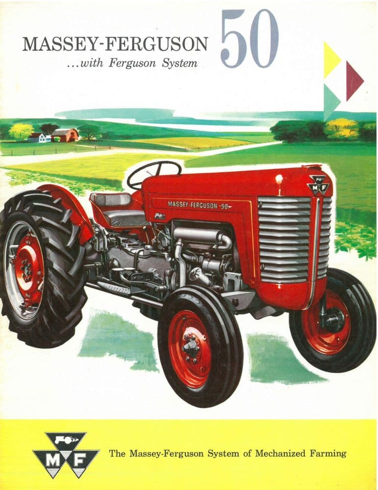 Massey Ferguson Tractor MF50 Brochure - MF 50