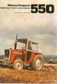 Massey Ferguson Tractor MF550 Operators Manual - MF 550