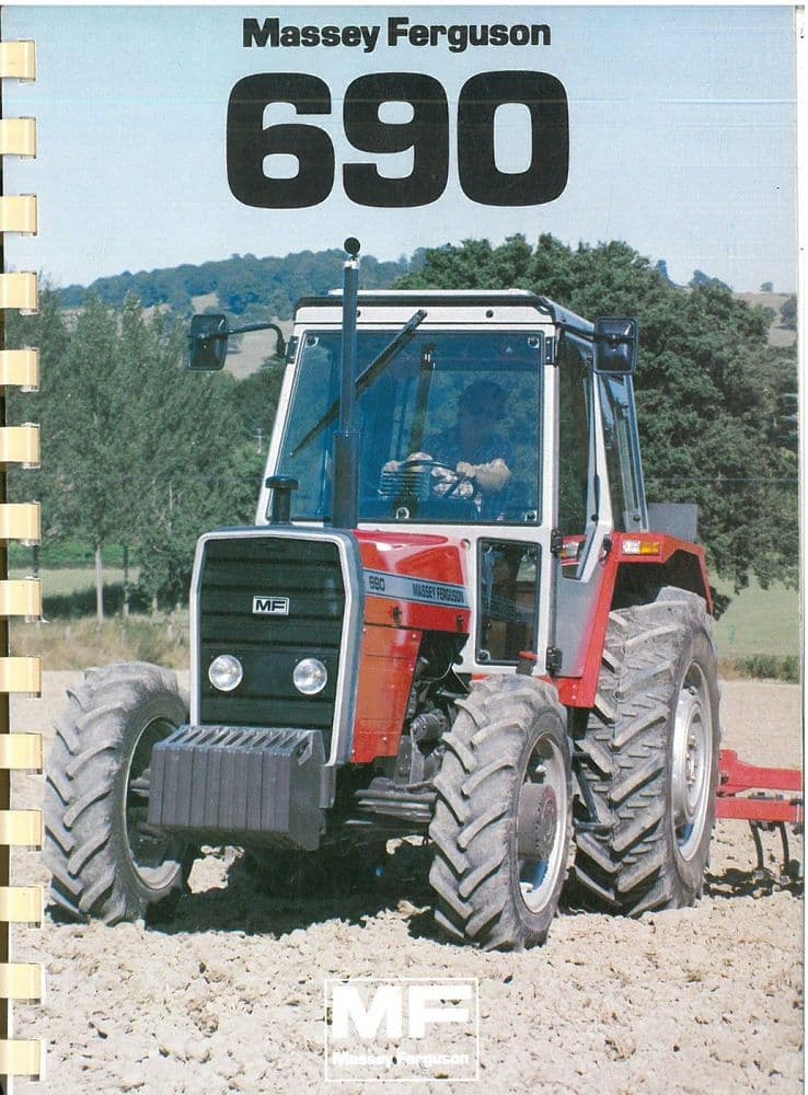 Massey Ferguson Tractor MF690 Operators Manual - MF 690 ORIGINAL MANUAL