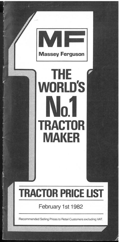 Massey Ferguson Tractor The Worlds No 1 Tractor Maker Price List ...