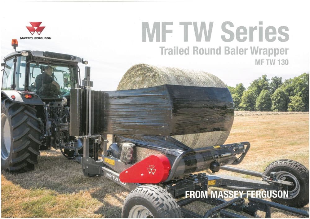 Massey Ferguson Trailed Round Baler Wrapper TW130 Brochure