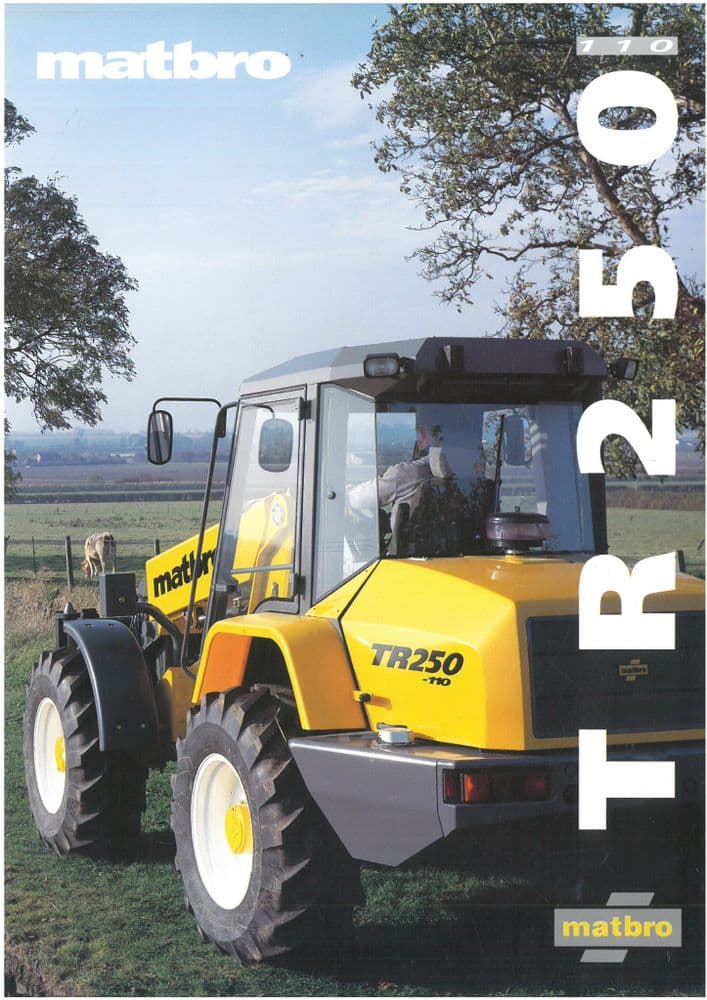 Matbro Telescopic Handler TR250 - 110 Brochure