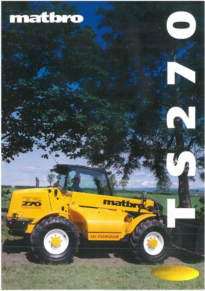 Matbro Telescopic Handler TS270 Brochure - Hi-Torque