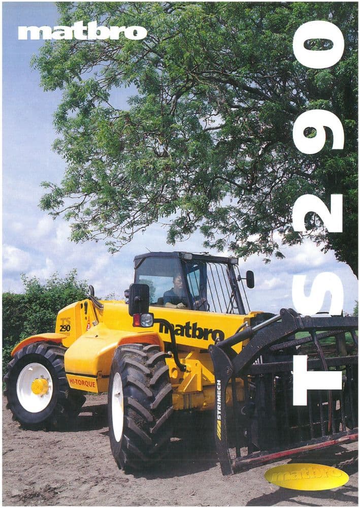 Matbro Telescopic Handler TS290 Brochure