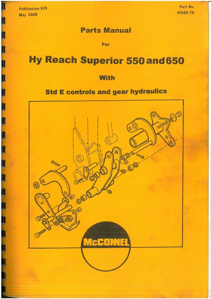 McConnel Hy Reach Superior 550 & 650 with Std E Controls and Gear ...