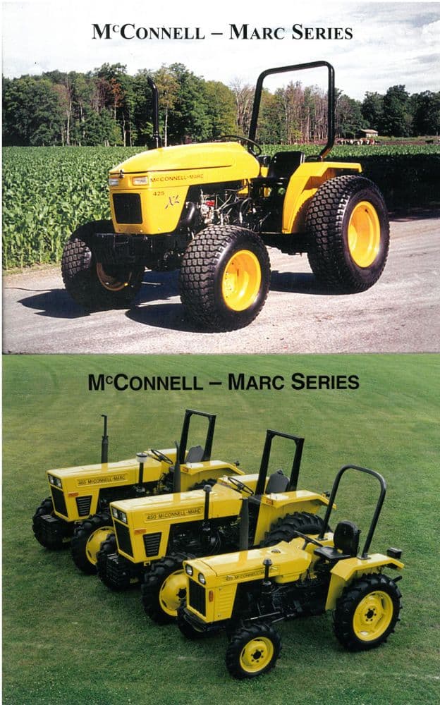 McConnell Tractor - Marc Series 425 450 465 Brochure & Photos