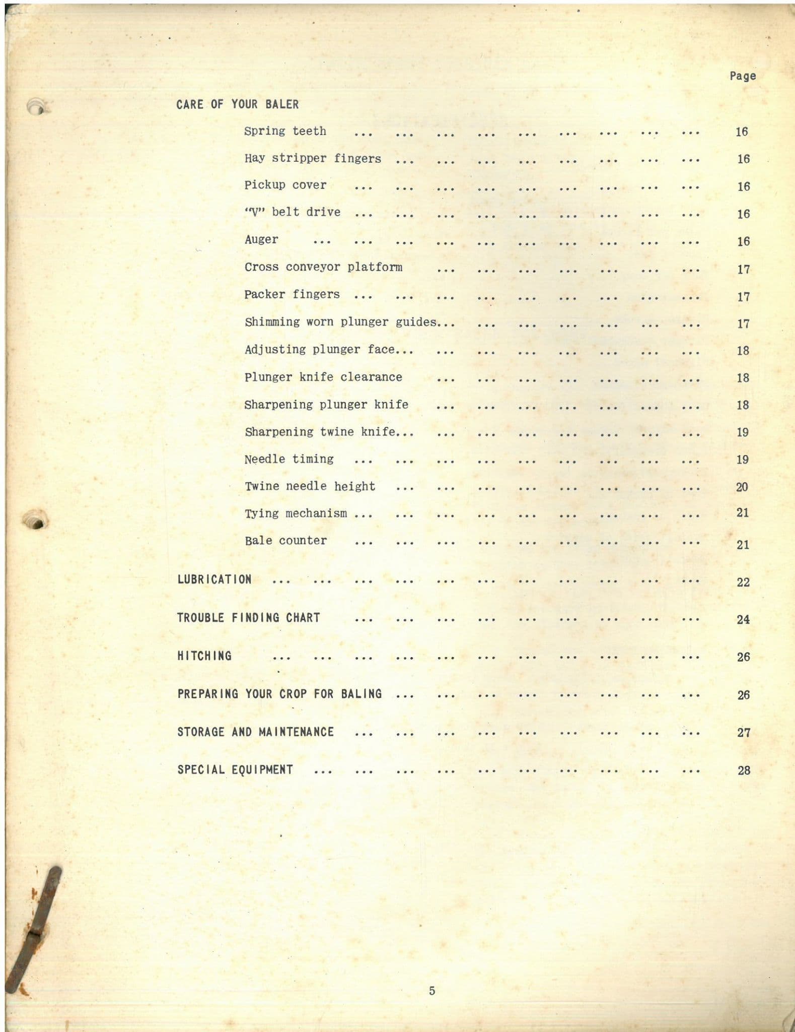 McCormick International B45 Baler Operators Manual with Parts List - B ...