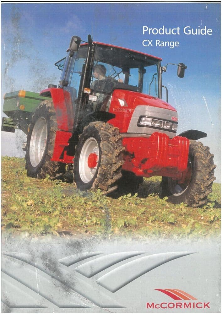 McCormick Tractor CX50 CX60 CX70 CX80 CX90 CX100 Product Information ...
