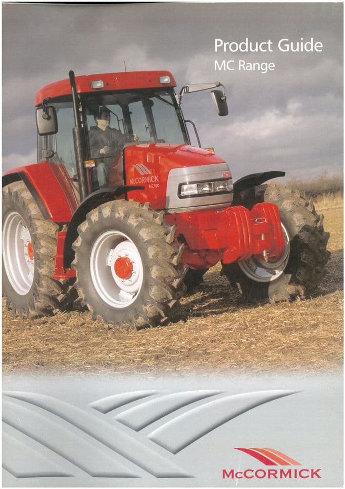 McCormick Tractor MC80 MC90 MC100 Product Guide